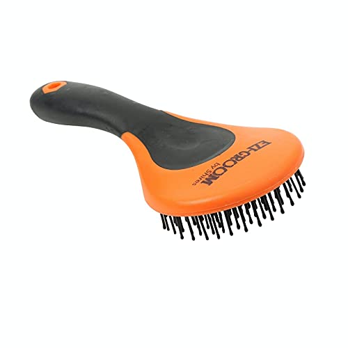 Shires EZI-Groom Grip Mane & Tail Brush (Lime)