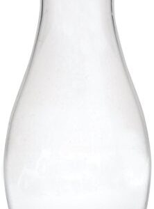 Carlisle FoodService Products 7090307 Cascata Carafe Juice Jar Beverage Decanter Only, Plastic, 1.5 L, Clear