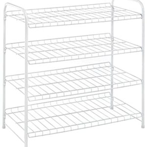 Whitmor, White, 4 Tier, Closet Shelf