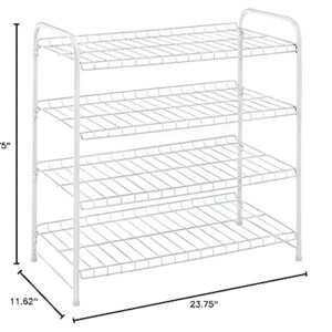 Whitmor, White, 4 Tier, Closet Shelf