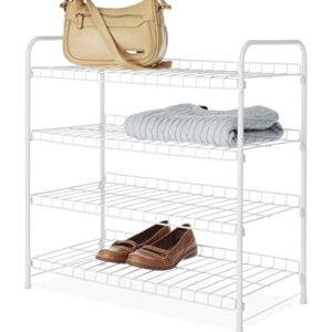 Whitmor, White, 4 Tier, Closet Shelf