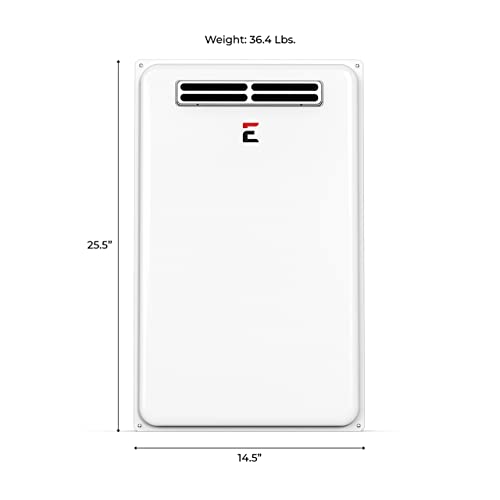 Eccotemp 45H-NG Outdoor 6.8 GPM Natural Gas Tankless Water Heater, White