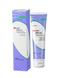 3m oral care espe 12106m omni gel 0.4% stannous fluoride brush on gel refill, mint flavor