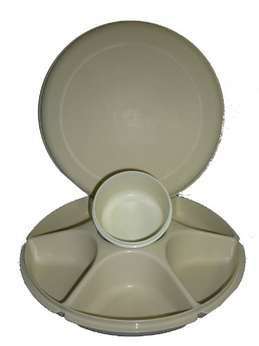 Tupperware Large Serving Center Set - Chip & Dip Serving Tray