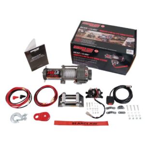 extreme max 5600.3072 bear claw atv winch - 3100 lbs.