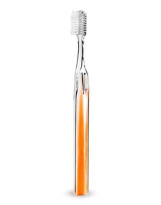 supersmile crystal collection toothbrush, orange sunstone