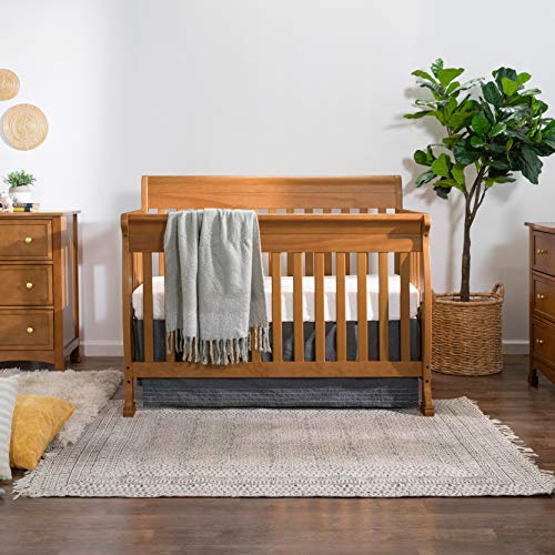 DaVinci Kalani 4-in-1 Convertible Crib in Chestnut, Greenguard Gold Certified