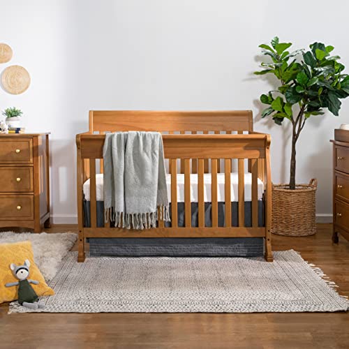 DaVinci Kalani 4-in-1 Convertible Crib in Chestnut, Greenguard Gold Certified