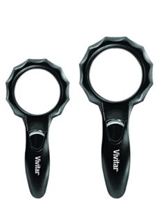 vivitar optics led magnifying glasses 2-pack, viv-mag-2