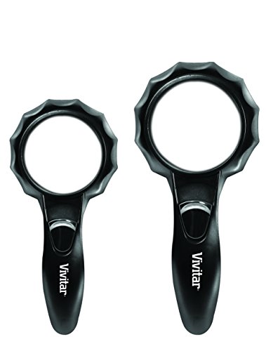 Vivitar Optics LED Magnifying Glasses 2-Pack, Viv-Mag-2