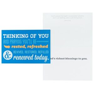 DaySpring Thinking of You - Inspirational Boxed Cards - Phrases - 53685