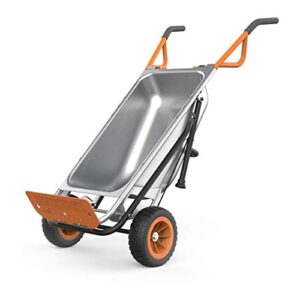 worx wg050 aerocart 8-in-1 yard cart / wheelbarrow / dolly