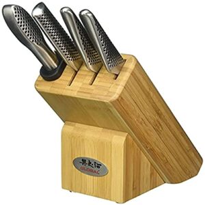 global masuta 5-piece knife block set