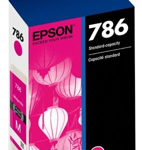 EPSON T786 DURABrite Ultra -Ink Standard Capacity Magenta -Cartridge (T786320) for Select Epson Workforce Printers