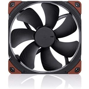 Noctua NF-A14 iPPC-3000 PWM, Heavy Duty Cooling Fan, 4-Pin, 3000 RPM (140mm, Black) for Desktop