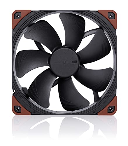 Noctua NF-A14 iPPC-3000 PWM, Heavy Duty Cooling Fan, 4-Pin, 3000 RPM (140mm, Black) for Desktop