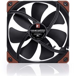 Noctua NF-A14 iPPC-3000 PWM, Heavy Duty Cooling Fan, 4-Pin, 3000 RPM (140mm, Black) for Desktop