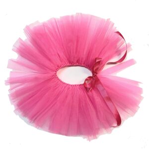 Handcrafted in USA Hotpink Tulle Tutu for Extra Large Dogs