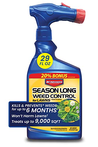 BioAdvanced Season Long Weed Control For Lawns, Ready-to-Spray, 29 oz, 9,000 Sq Ft