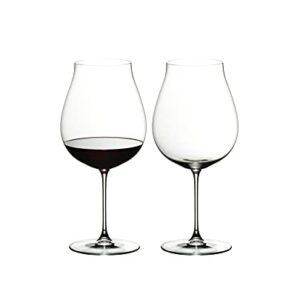 Riedel Veritas Pinot Noir Glass, 2 Count (Pack of 1), Clear