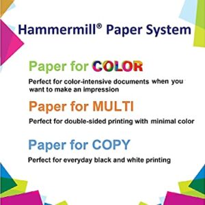 Hammermill Colored Paper, 20 lb Canary Printer Paper, 8.5 x 11-1 Ream (500 Sheets) - Made in the USA, Pastel Paper, 103341R, 1 Ream | 500 Sheets, Letter (8.5x11)