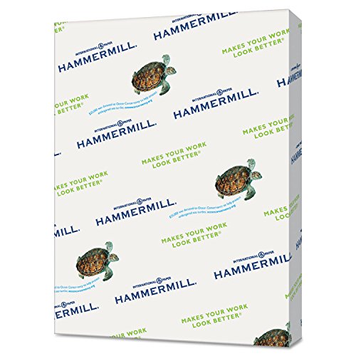 Hammermill Colored Paper, 20 lb Canary Printer Paper, 8.5 x 11-1 Ream (500 Sheets) - Made in the USA, Pastel Paper, 103341R, 1 Ream | 500 Sheets, Letter (8.5x11)