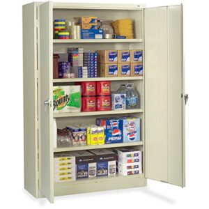 tennsco 1480py 72-inch high standard cabinet, 36w x 24d x 72h, putty