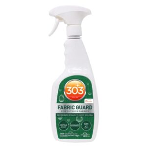 303 fabric guard - restores water and stain repellency to factory new levels, simple and easy to use, manufacturer recommended, safe for all fabrics, 32oz (30606csr) packaging may vary