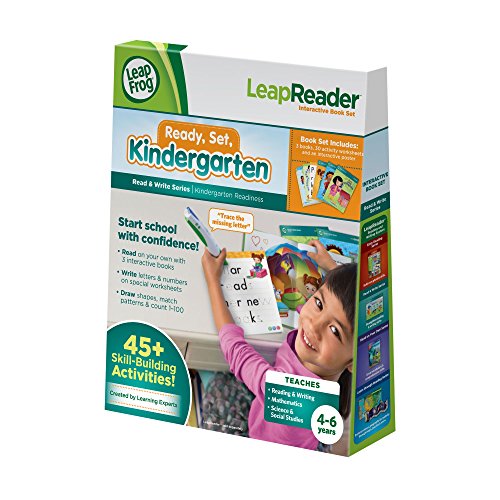 LeapFrog LeapReader Read and Write Book Set: Ready, Set, Kindergarten (for LeapReader)