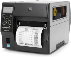 zebra zt42063-t010000z zt420 direct thermal/thermal transfer printer - monochrome - desktop - label print - 6.61 inch print width - 12 in/s mono - 300 dpi - 256 mb - bluetooth - usb - serial - ethernet - lcd - 7.01 inch - 39 inch