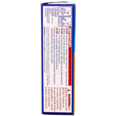 Fixodent Denture Adhesive Powder Extra Hold 2.70 oz (Pack of 6)