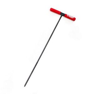 bully tools 99201 36" manhole cover hook. steel tstyle handle