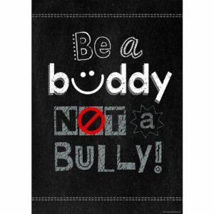 creative teaching press be a buddy not a bully inspire u poster chart (6685)