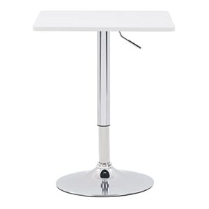 corliving bar table, white