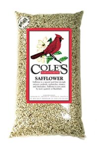 cole's safflower bird seed safflower 5 lbs.