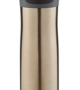 Contigo AUTOSEAL West Loop Vaccuum-Insulated Stainless Steel Travel Mug, 20 oz, Latte