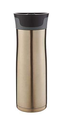 Contigo AUTOSEAL West Loop Vaccuum-Insulated Stainless Steel Travel Mug, 20 oz, Latte