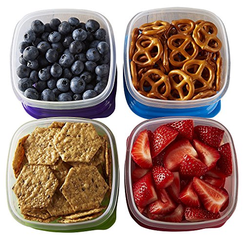 Fit+Fresh Small Plastic Containers With Lids, Freezer Containers For Food Storage, Freezer Containers For Food, Small Containers With Lids, Small Food Storage Containers Lids, Small Storage Containers