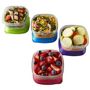 Fit+Fresh Small Plastic Containers With Lids, Freezer Containers For Food Storage, Freezer Containers For Food, Small Containers With Lids, Small Food Storage Containers Lids, Small Storage Containers