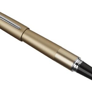 PILOT Metropolitan Collection Fountain Pen, Gold Barrel, Classic Design, Fine Nib, Black Ink (91112)