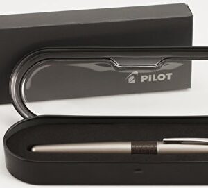 PILOT MR Animal Collection Fountain Pen in Gift Box, Matte Gold Barrel with Lizard Accent, Fine Point Stainless Steel Nib, Refillable Black Ink (91139)