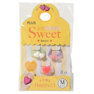 plus「 mekurikko」 sweet m size 35-904heart 2（ring finger cots）[turning paper] japan import