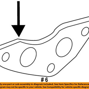 Genuine Toyota 11496-31010 Oil Hole Cover Gasket