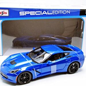 Maisto 2014 Chevrolet Corvette Stingray Z51 Blue 1/18 31677