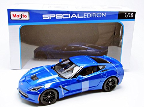 Maisto 2014 Chevrolet Corvette Stingray Z51 Blue 1/18 31677