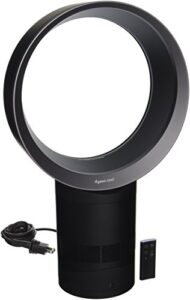 dyson air multiplier am06 table fan, 10 inches - black/iron