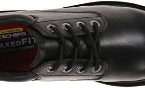 Skechers Men's Plain-M, Black, 10 M US