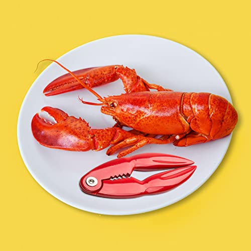 CUISINOX Red Lobster Seafood Tool Crab Claw Cracker, 5.5"