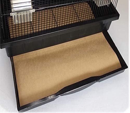 BirdCageLiners - Extra Large Cages - Pick-Your-Size - 100 Pre-Cut Sheets - 21.5 x 30 (250 Ft. 40 Pound Paper)