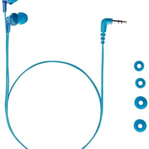 Panasonic RP-HJE125-A Wired Earphones, Blue, 7 x 9.8 x 20